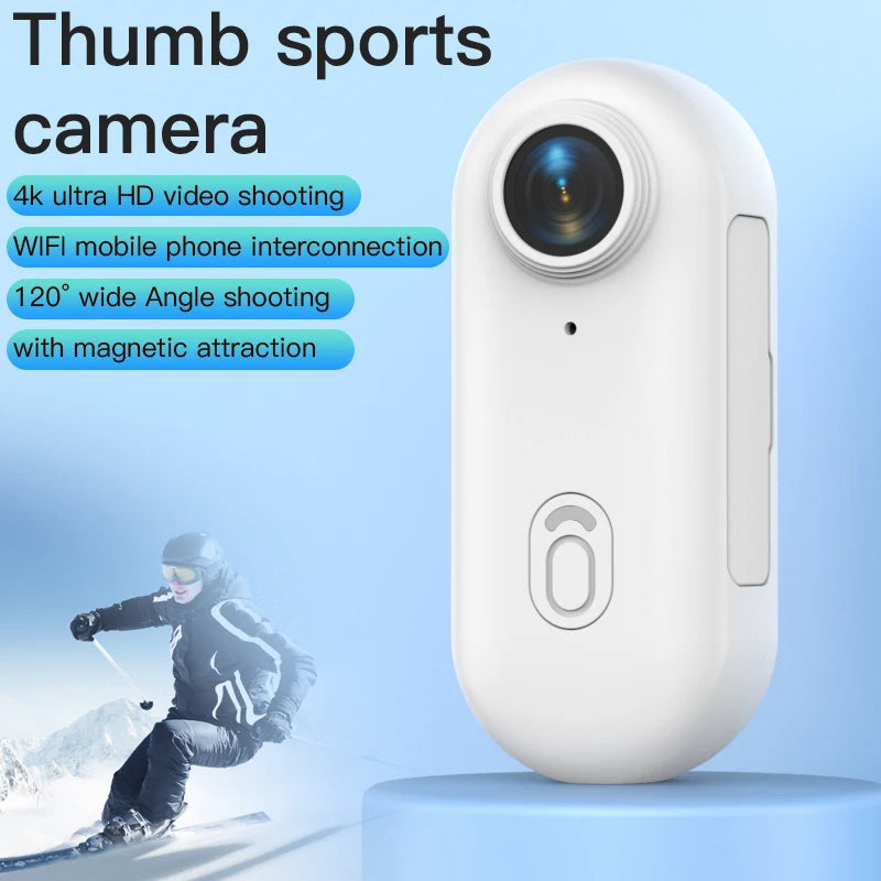 4K Thumb Action Cam 60 fps – Ultra-Portable POV Sports Camera – Apex ...